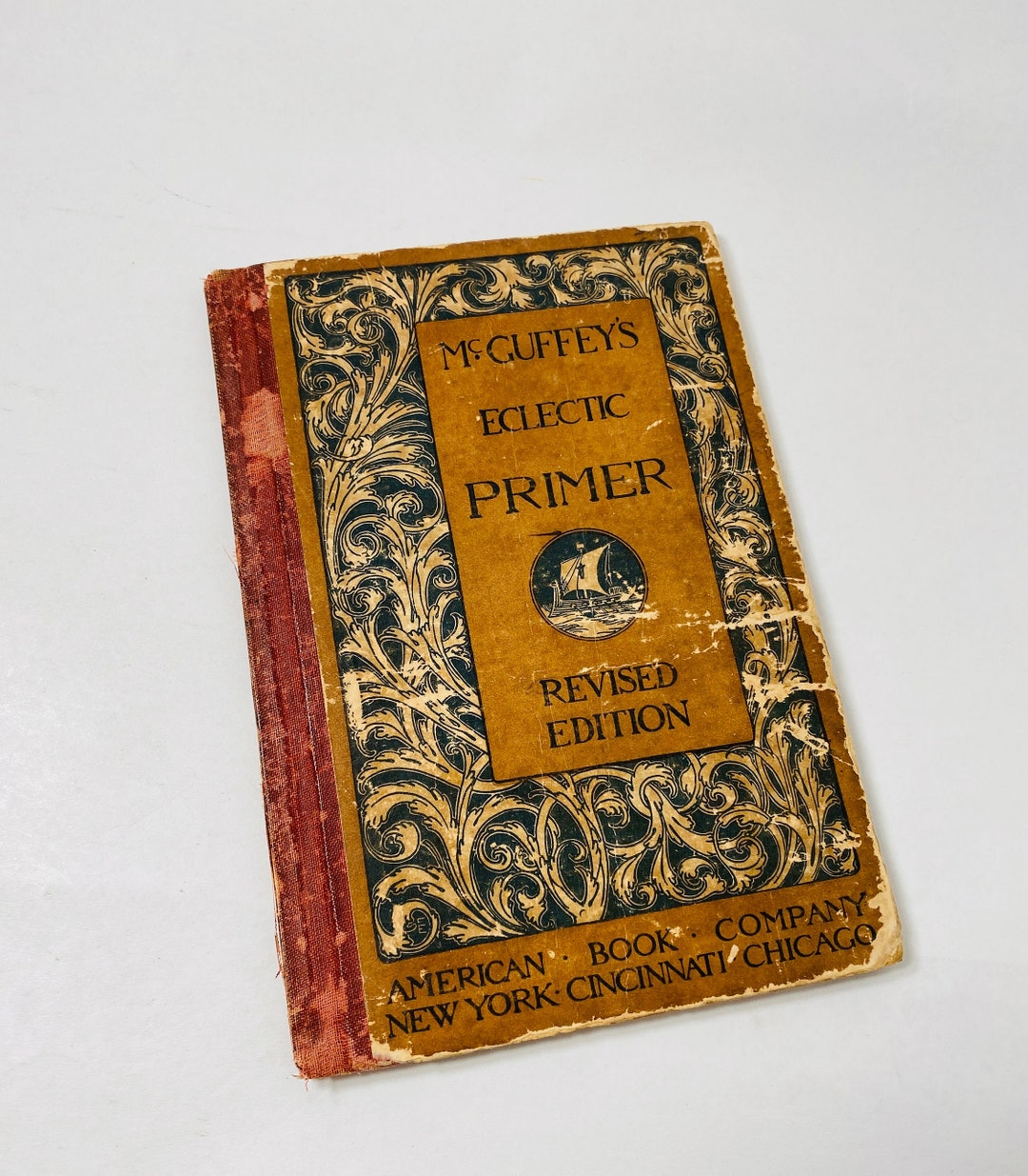 Antique School Book Circa 1909 Mcguffey's Eclectic Primer Book Vintage ...