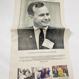 Vintage Houston Texas Chronicle Newspaper Historic Front Pages of ...