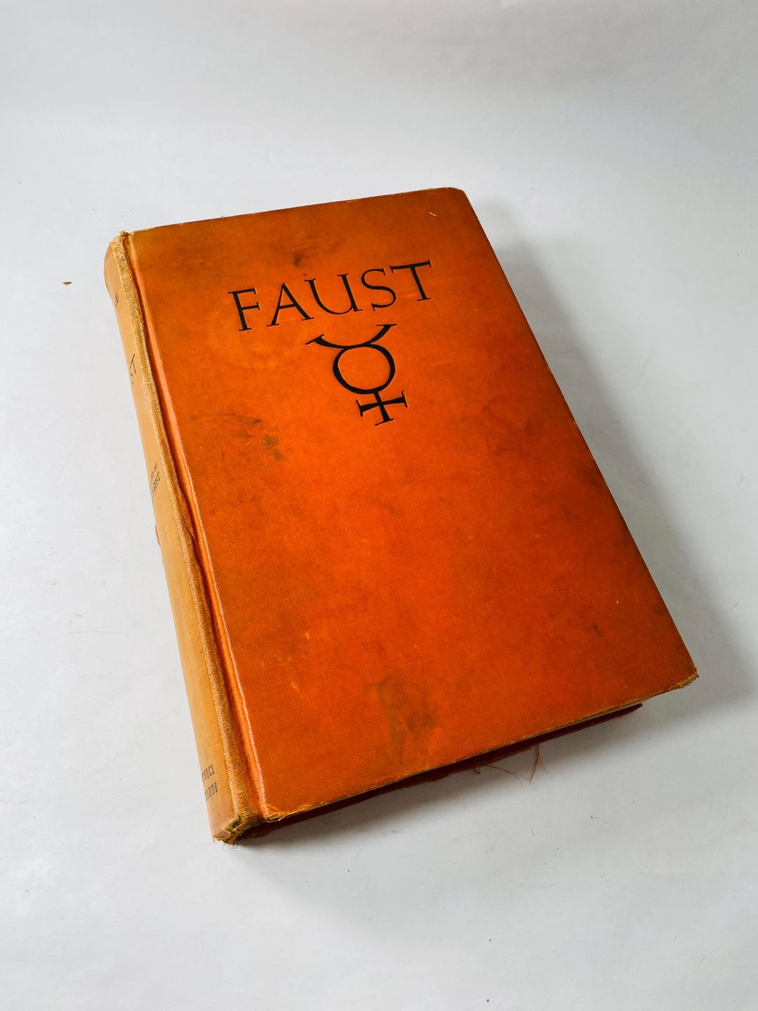 Faust Vintage Book Circa 1932 by Johann Wolfgang Von Goethe FIRST ...