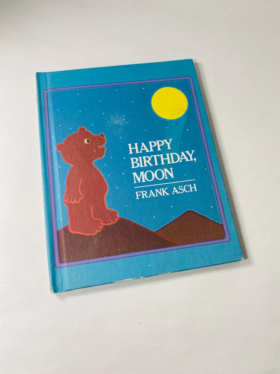 Happy Birthday, Moon Vintage Weekly Reader Book Club Book by Frank Asch ...