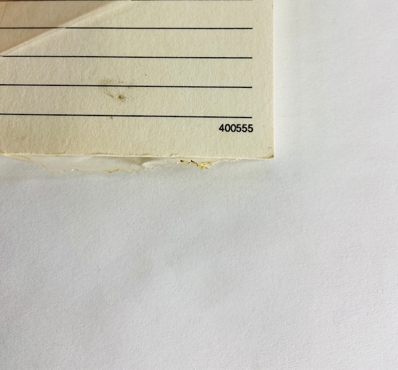 Vintage Recipe Collector Notepad Recipe Cards Lined Front and - Etsy