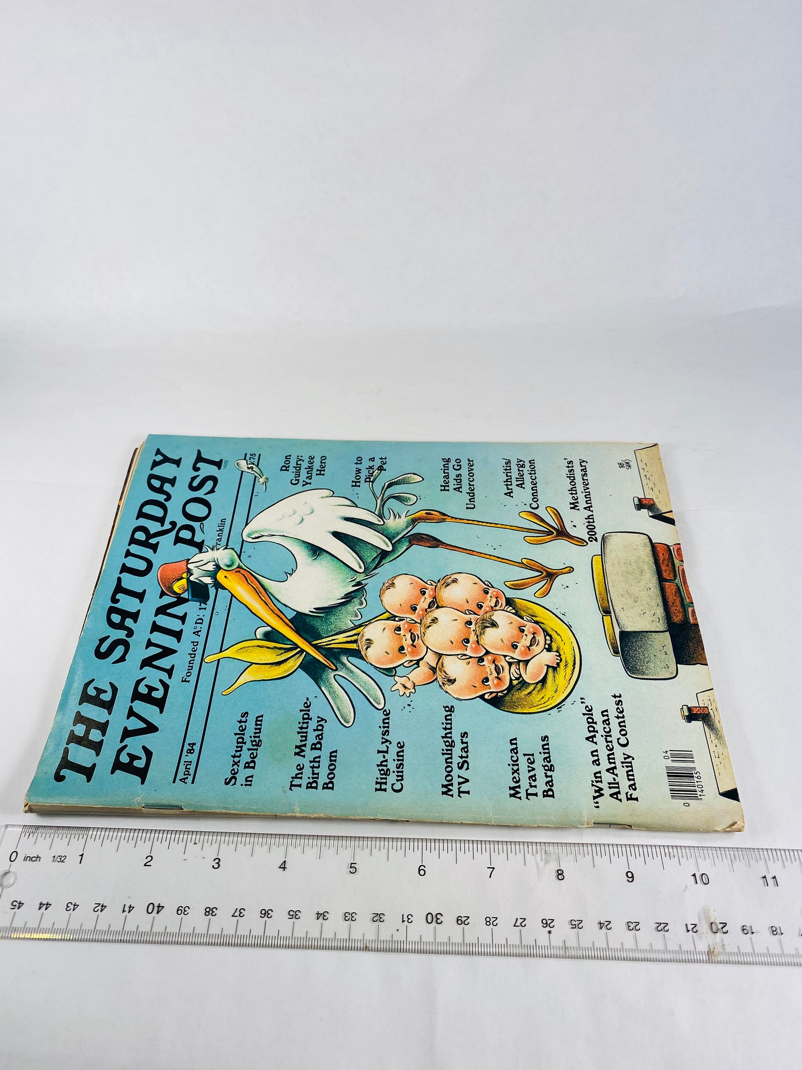 1984 Saturday Evening Post Vintage Magazine With Computer ...
