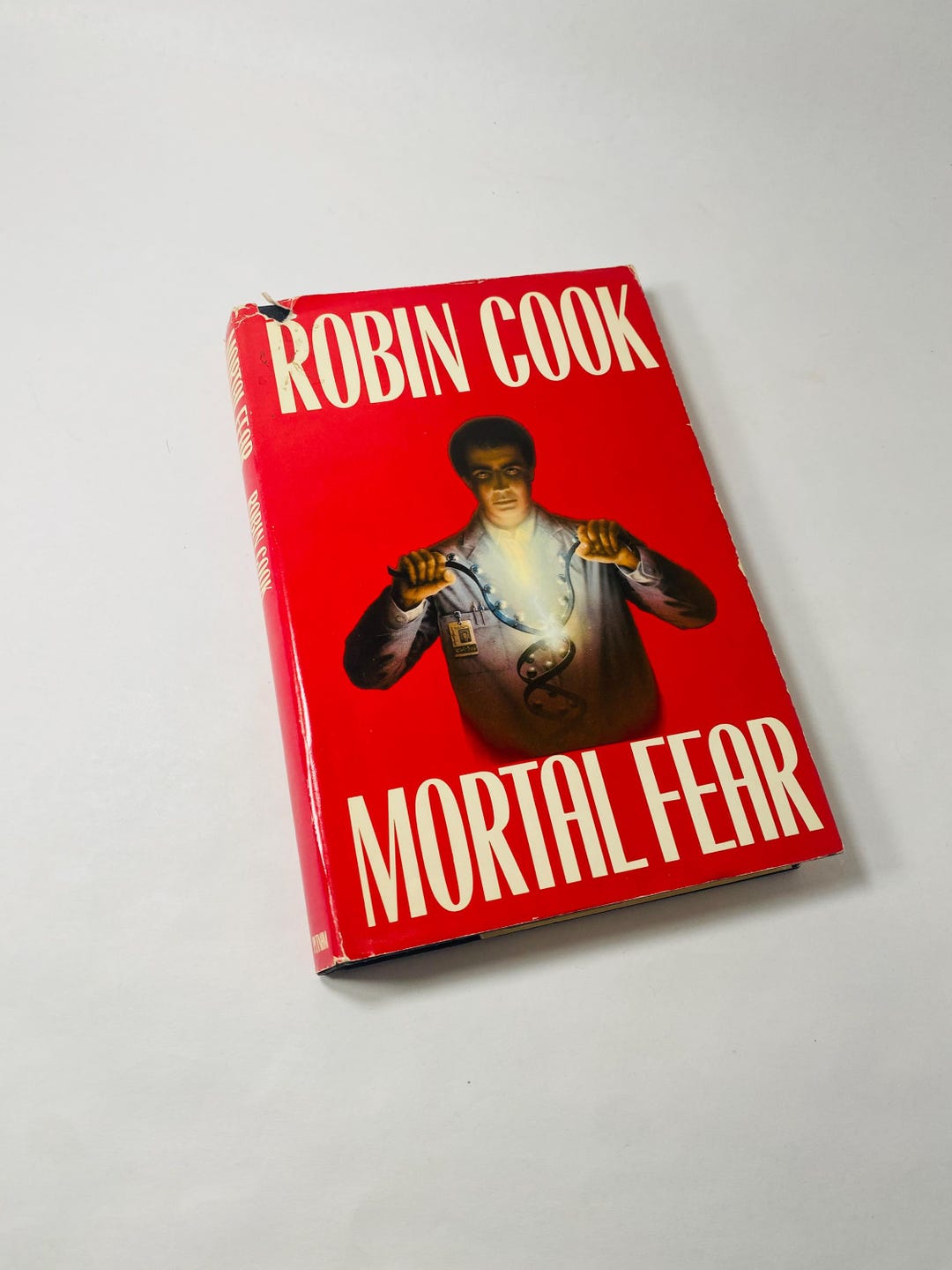 1988 Medical Techno-horror Vintage Occult Book by Robin Cook Mortal ...