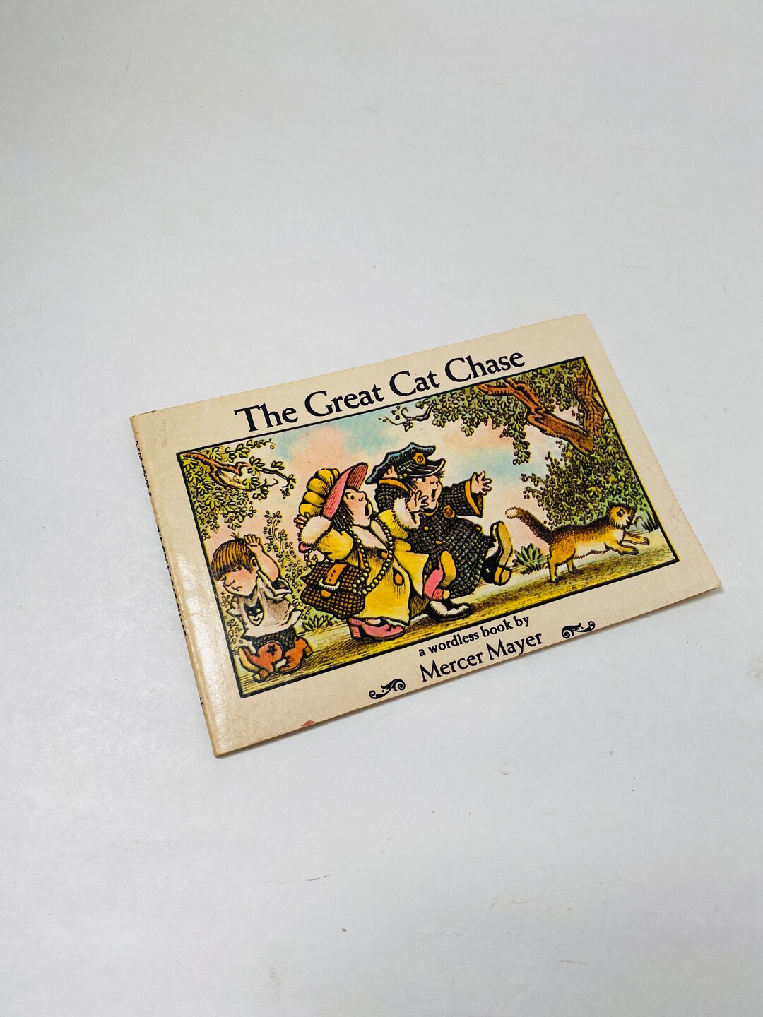 Great Cat Chase Vintage Small Scholastic Paperback Book by Mercer Mayer ...