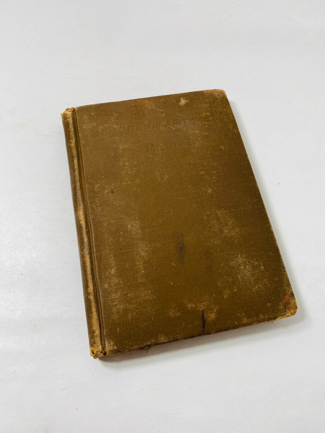 1893 William Milne Antique Mathematics Juvenile Arithmetic Textbook ...