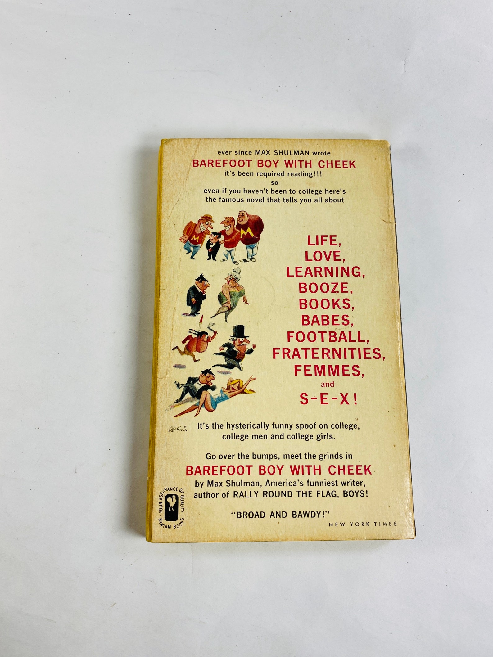 Barefoot Boy With Cheek Vintage Paperback Book 1962 by Max - Etsy