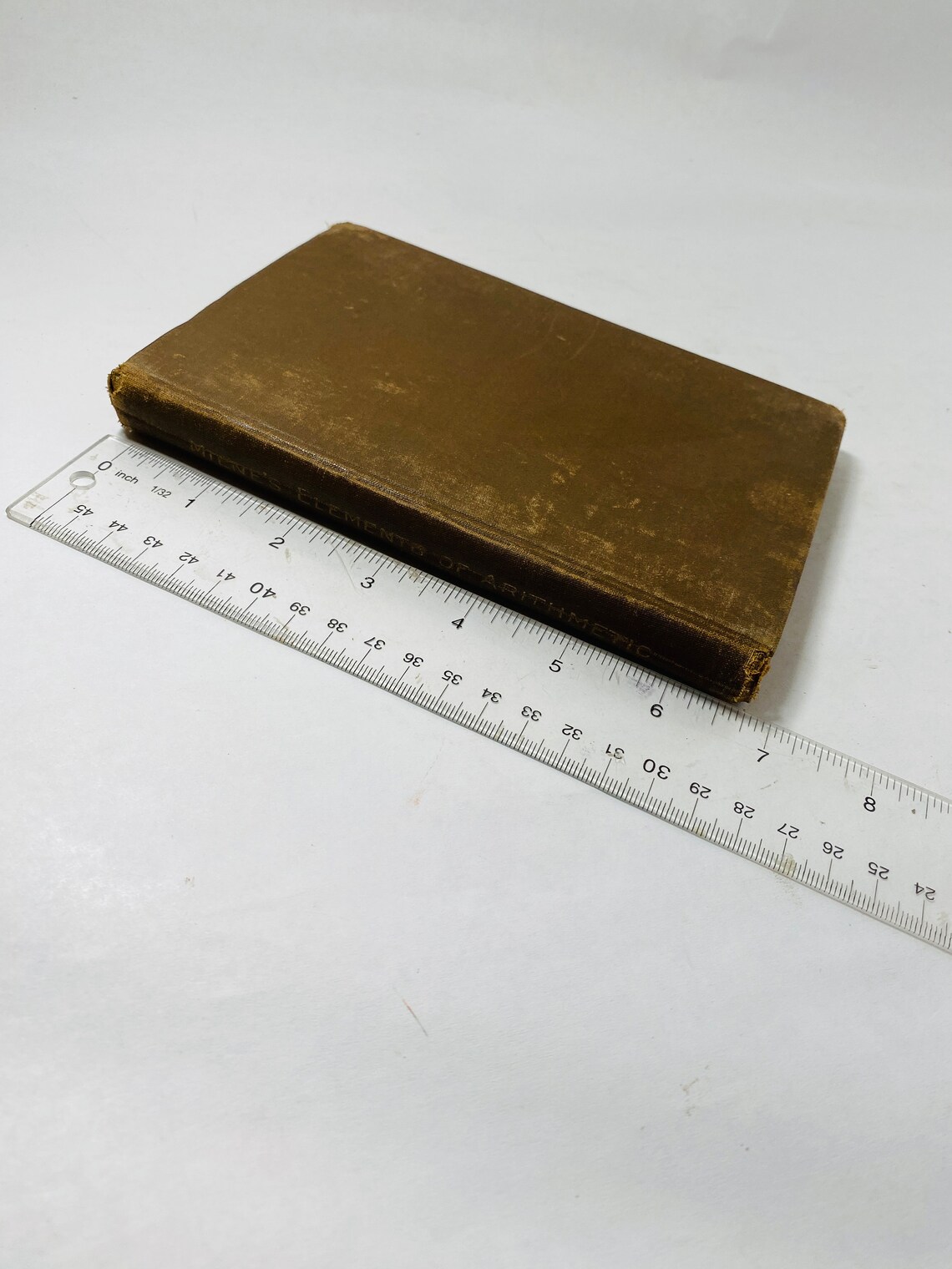 1893 William Milne Antique Mathematics Juvenile Arithmetic Textbook ...