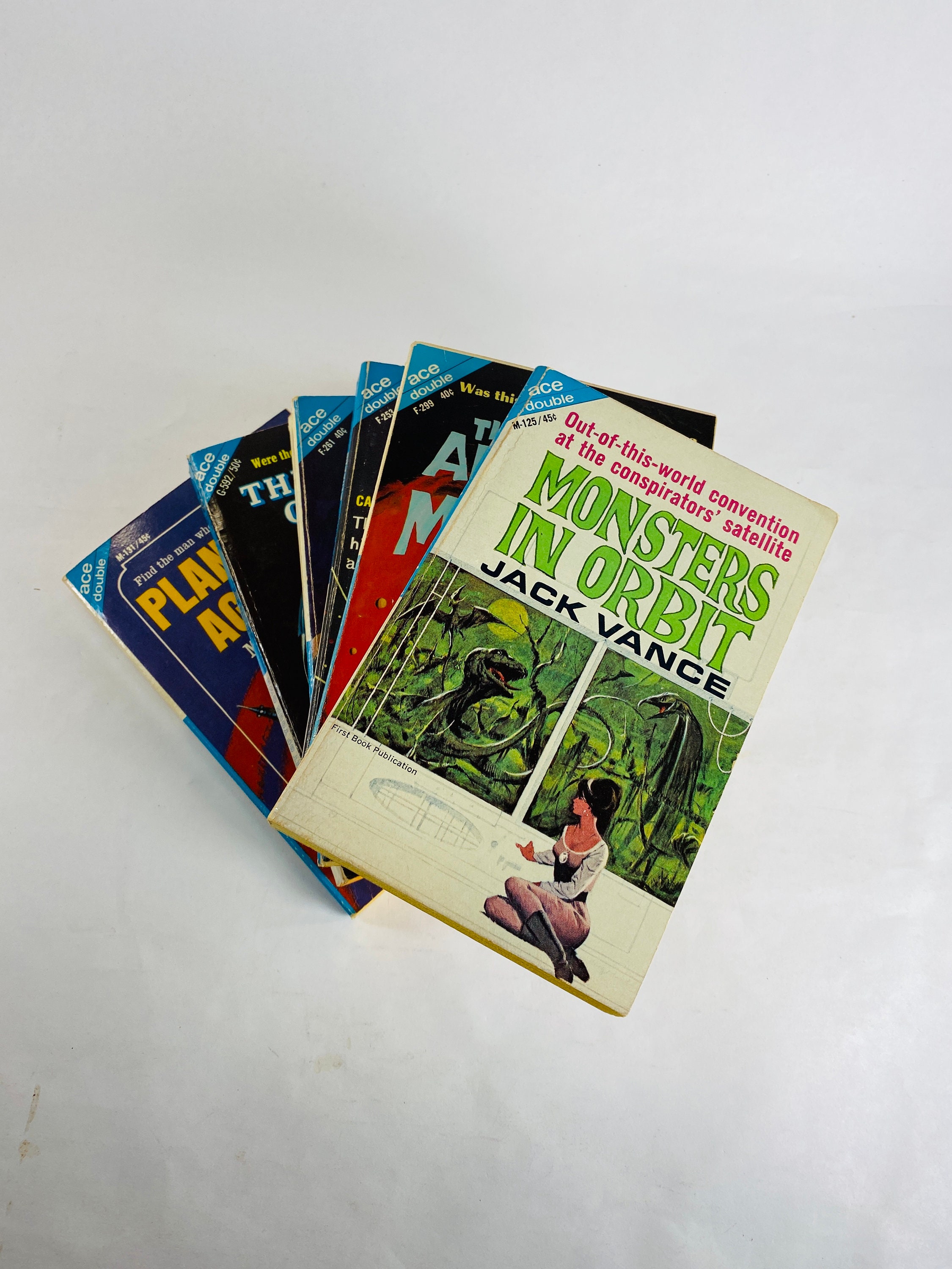 1960s Ace Double Vintage Paperback Books Jack Vance John - Etsy