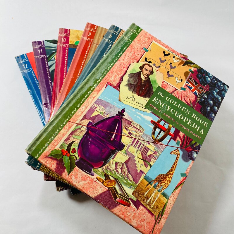 Encyclopedia Set - Etsy