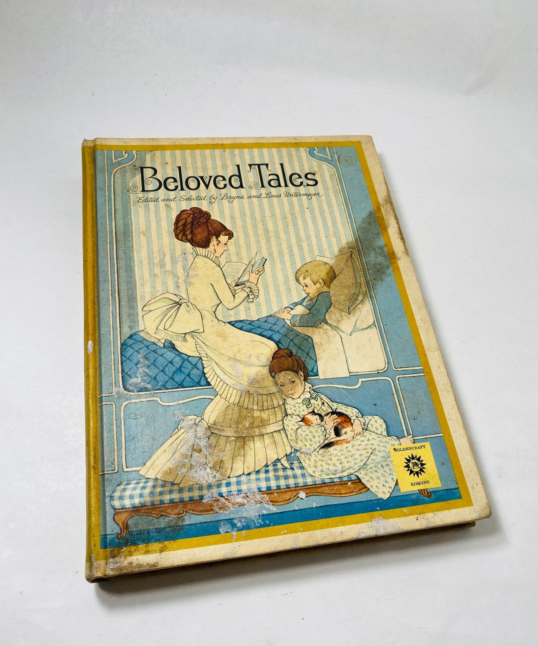 Beloved Fairy Tales Vintage Golden Treasury Book Circa 1962 Illustrated ...