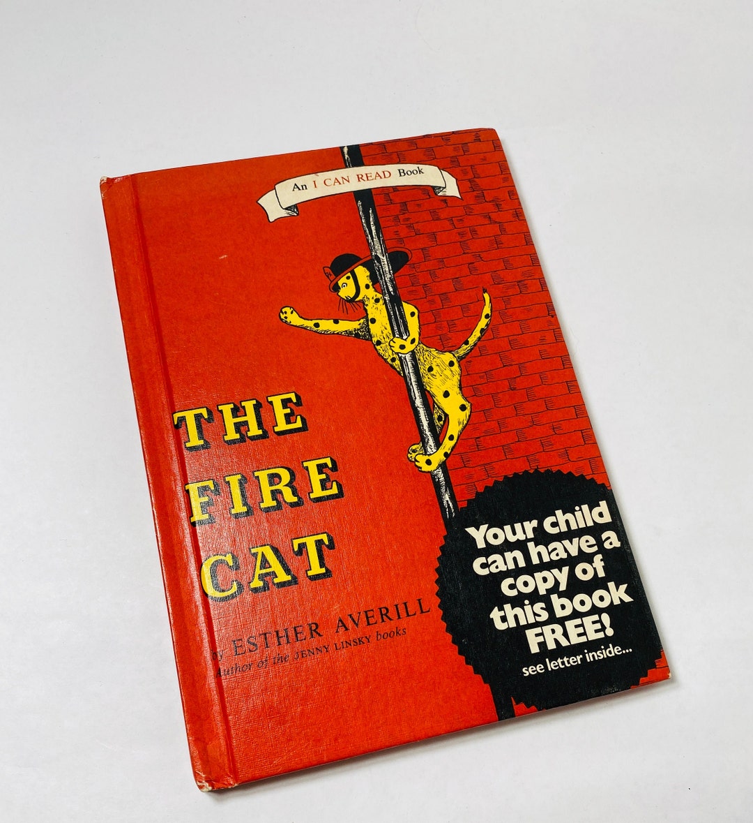 Fire Cat Vintage Weely Reader Book by Esther Averill Circa 1960 I Can ...