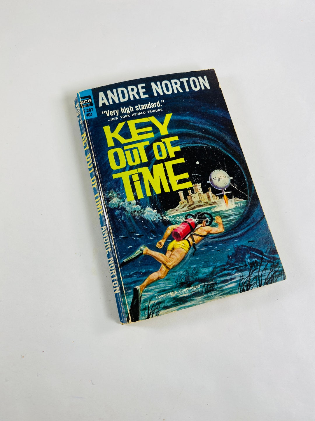 Key Out of Time Vintage Paperback Book by Andre Norton Circa 1963 About ...