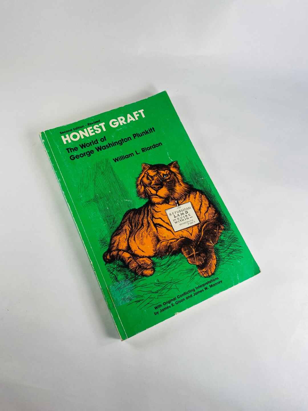 Honest Graft Vintage Paperback Book the World of George Washington ...