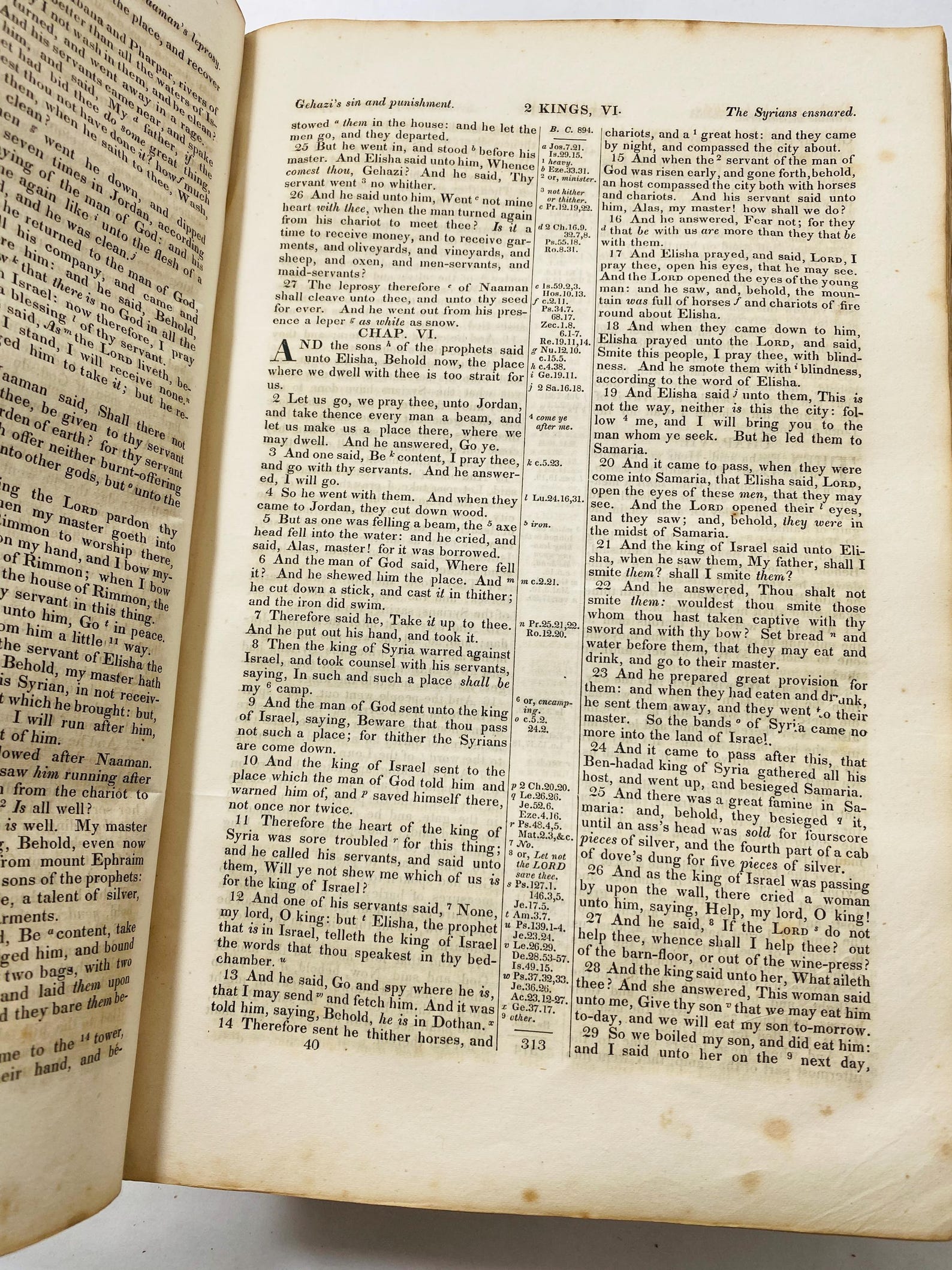 1833 Holy Bible King James Old & New Testament Susan John Gates Peck ...