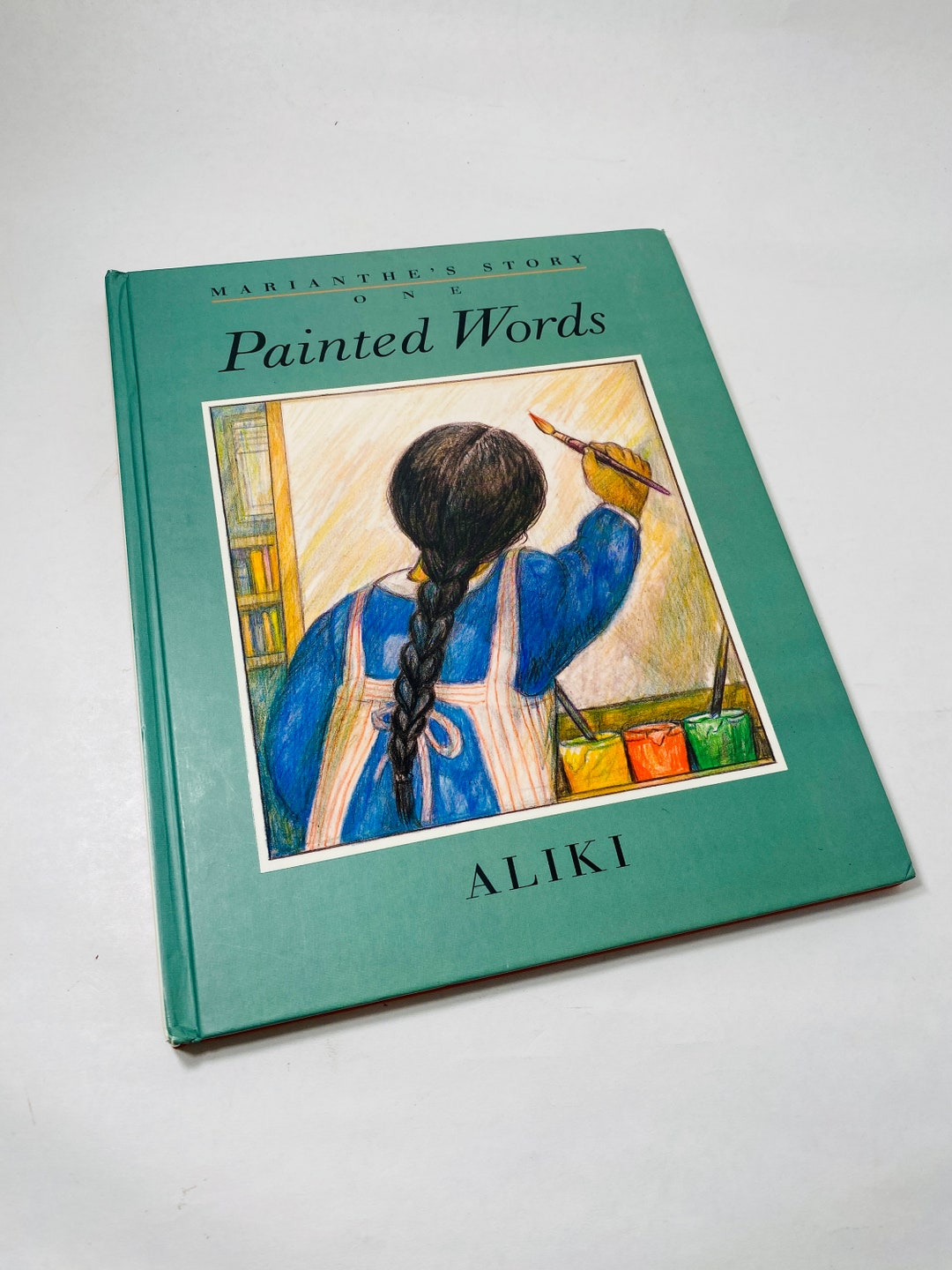 1998 Aliki Brandenberg Painted Words Spoken Memories Marianthe's Story ...