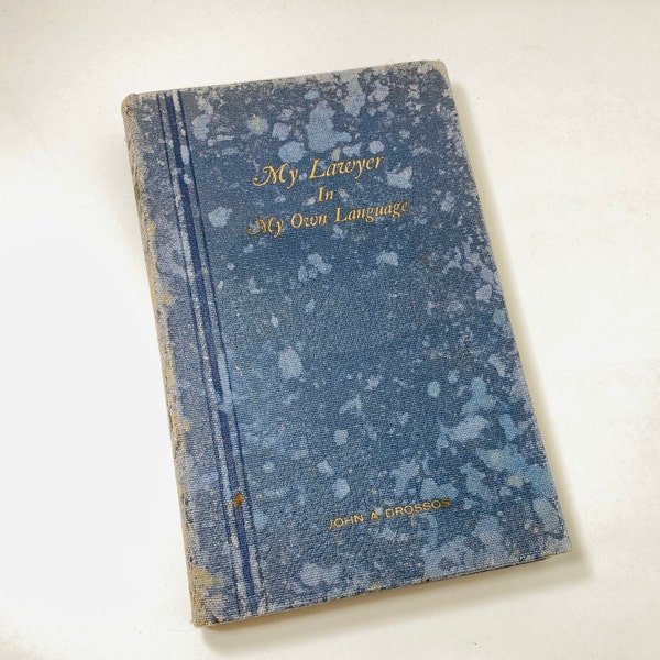 Antique Vintage Law Books - Etsy