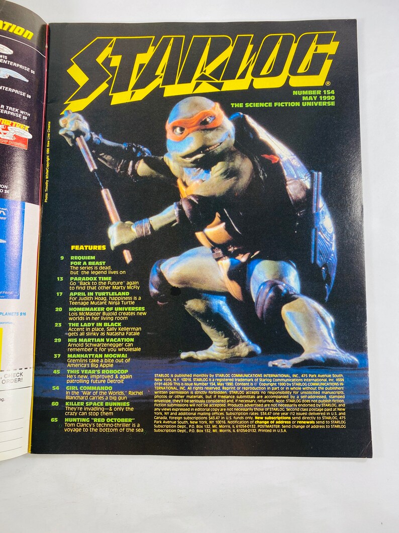 1990 Gremlins Teenage Mutant Ninja Turtles Total Recall - Etsy