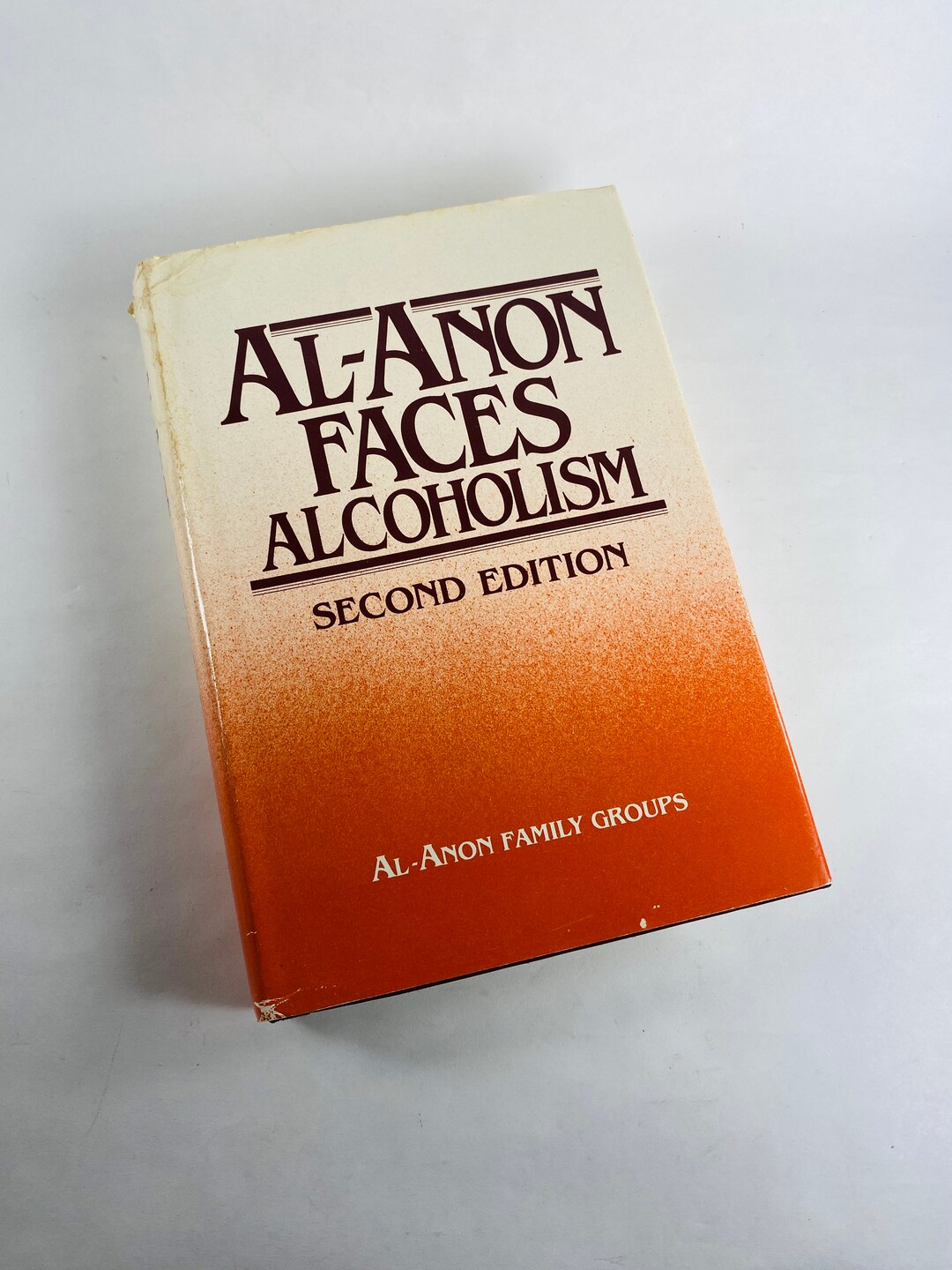Al-anon Faces Alcoholism Vintage AA Book With Dust Jacket Circa 1984 ...