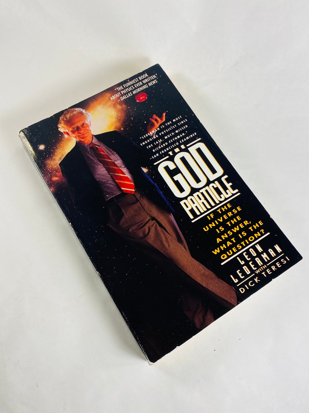 God Particle Vintage Paperback Book by Leon Lederman Circa 1994 About ...