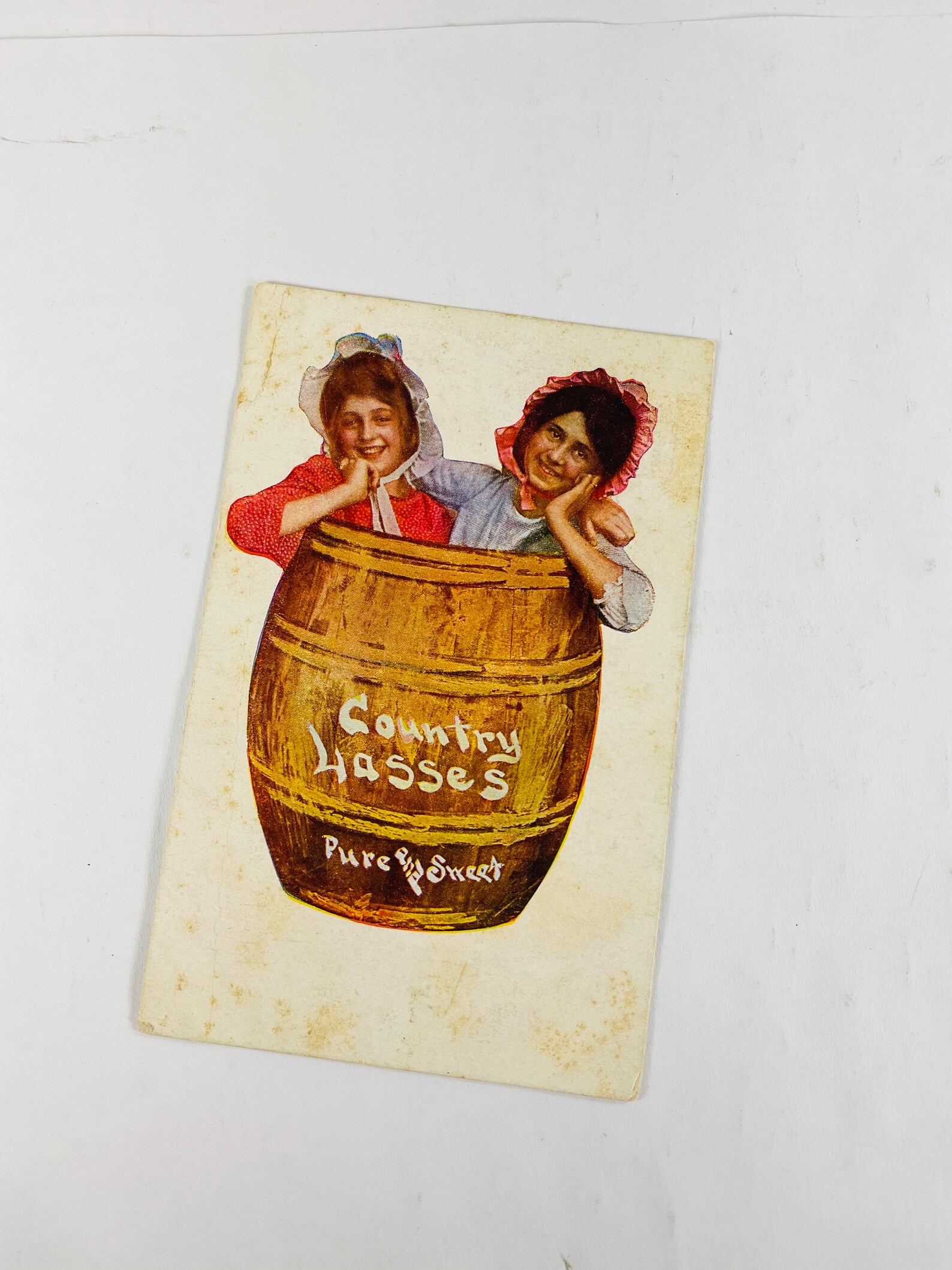 1908 Vintage Glamour Women Postcard Color and B&W Litho RPPC, Stamped ...