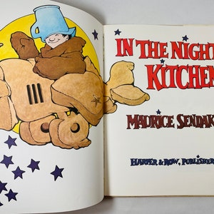 In the Night Kitchen BANNED Vintage Book Circa 1970 by Maurice Sendak ...