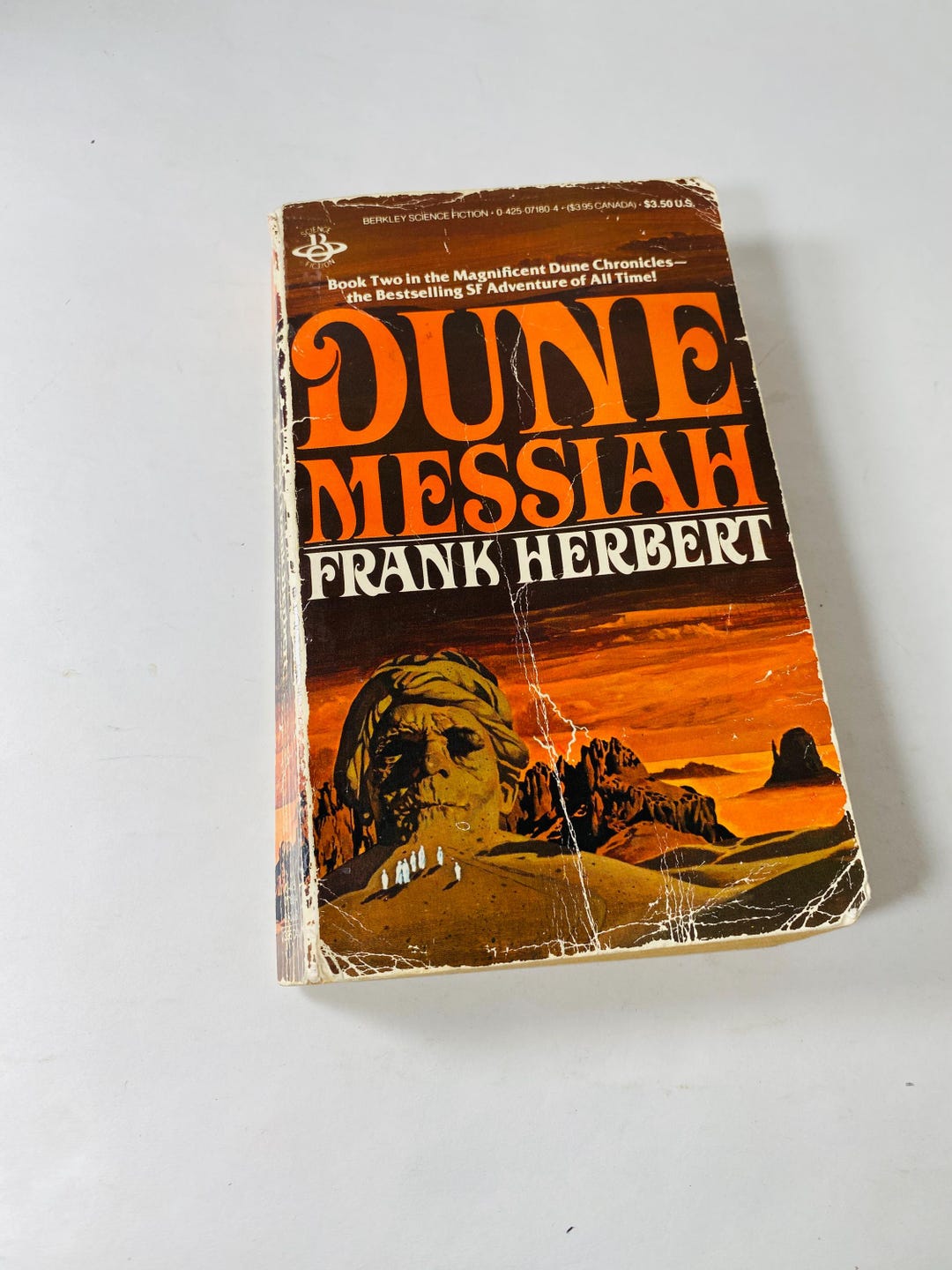 1984 Dune Messiah by Frank Herbert Vintage Paperback Book Dune ...