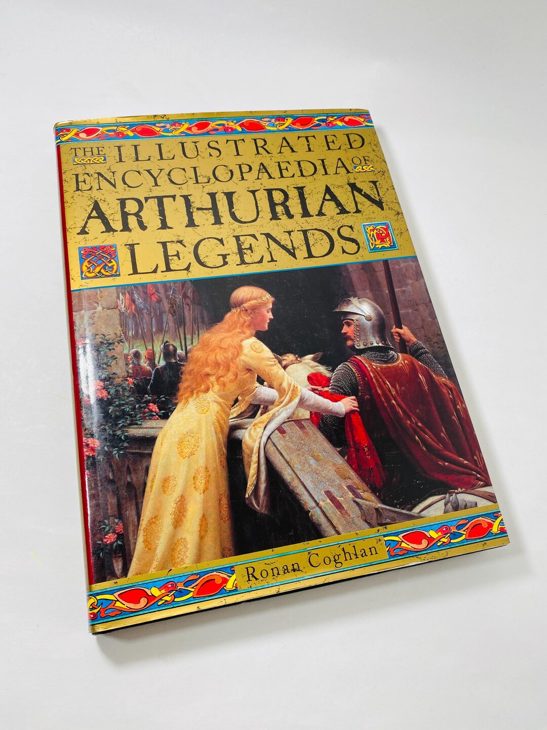 King Arthur Legends Encyclopedia Vintage Book by Ronan Coghlan Coffee ...