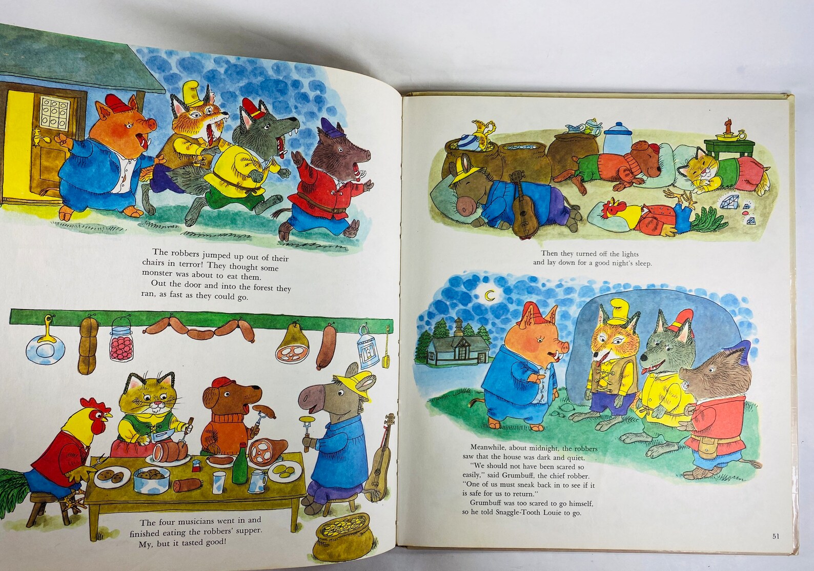 Richard Scarry Animal Nursery Tales Vintage Children's - Etsy