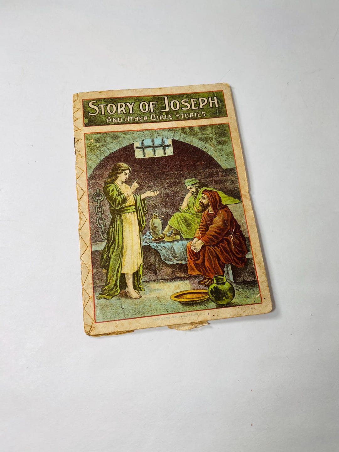 1909 Story of Joseph Vintage Booklet Elisha Helping the Mother New ...