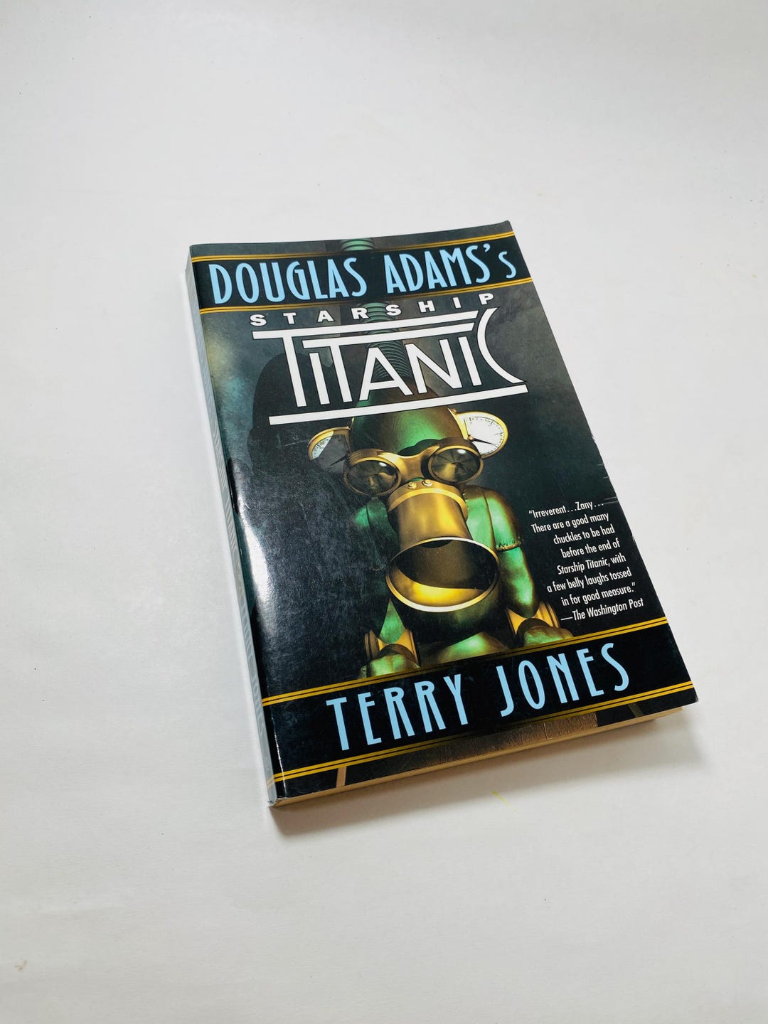 Douglas Adams Starship Titanic Vintage Paperback Book Circa 1997. Monty ...