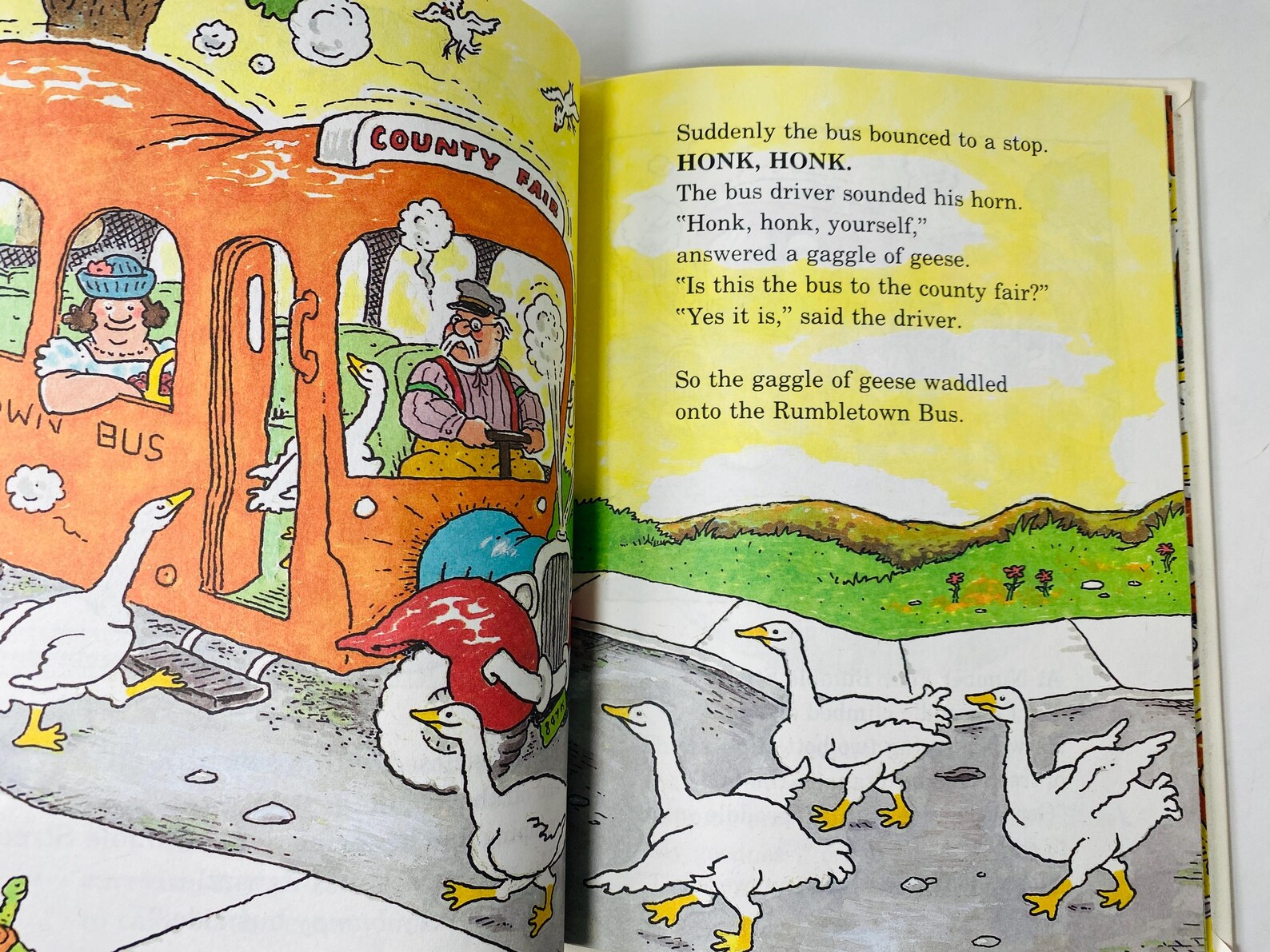 1988 Very Bumpy Bus Ride Vintage Parent's Magazine Book by Michael ...