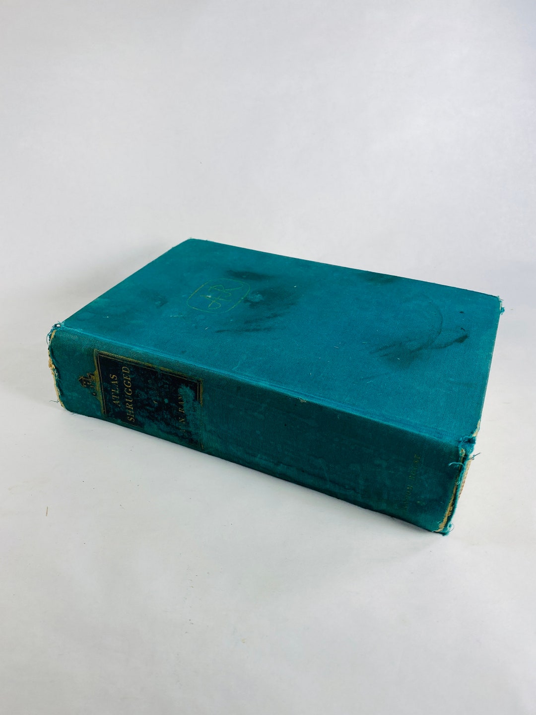 FIRST EDITION Ayn Rand Atlas Shrugged Vintage Book Circa 1957 First ...