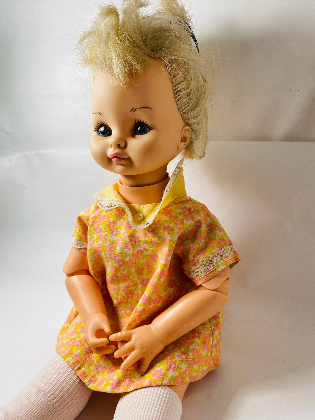 Vintage 1970 Horsman Peggy Pen Pal Poseable Doll Beautiful Collectible ...