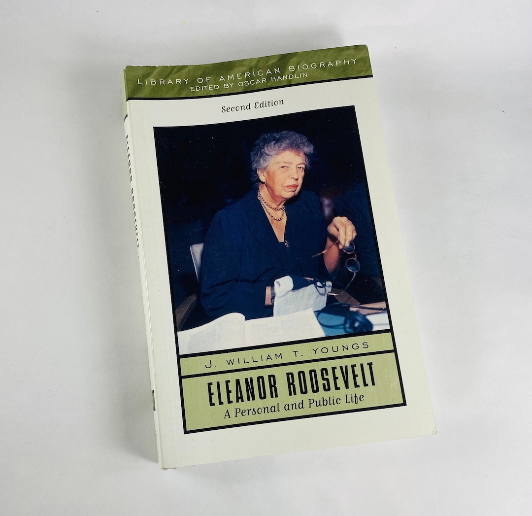 Eleanor Roosevelt Biography Vintage Paperback Book by J William Youngs ...