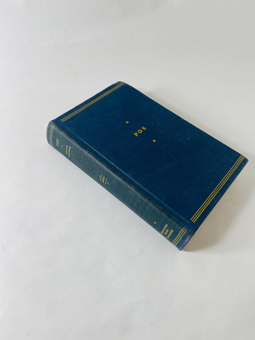 1935 Edgar Allan Poe Vintage Book Curated Selection of Poe's Writings ...