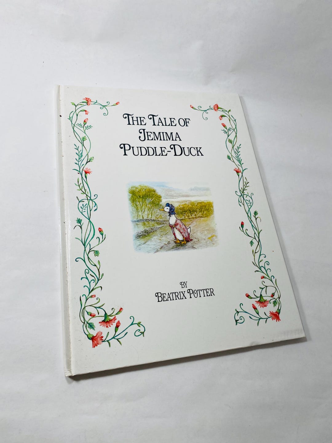 Vintage Beatrix Potter LARGE Tale of Jemima Puddle Duck Peter Rabbit ...