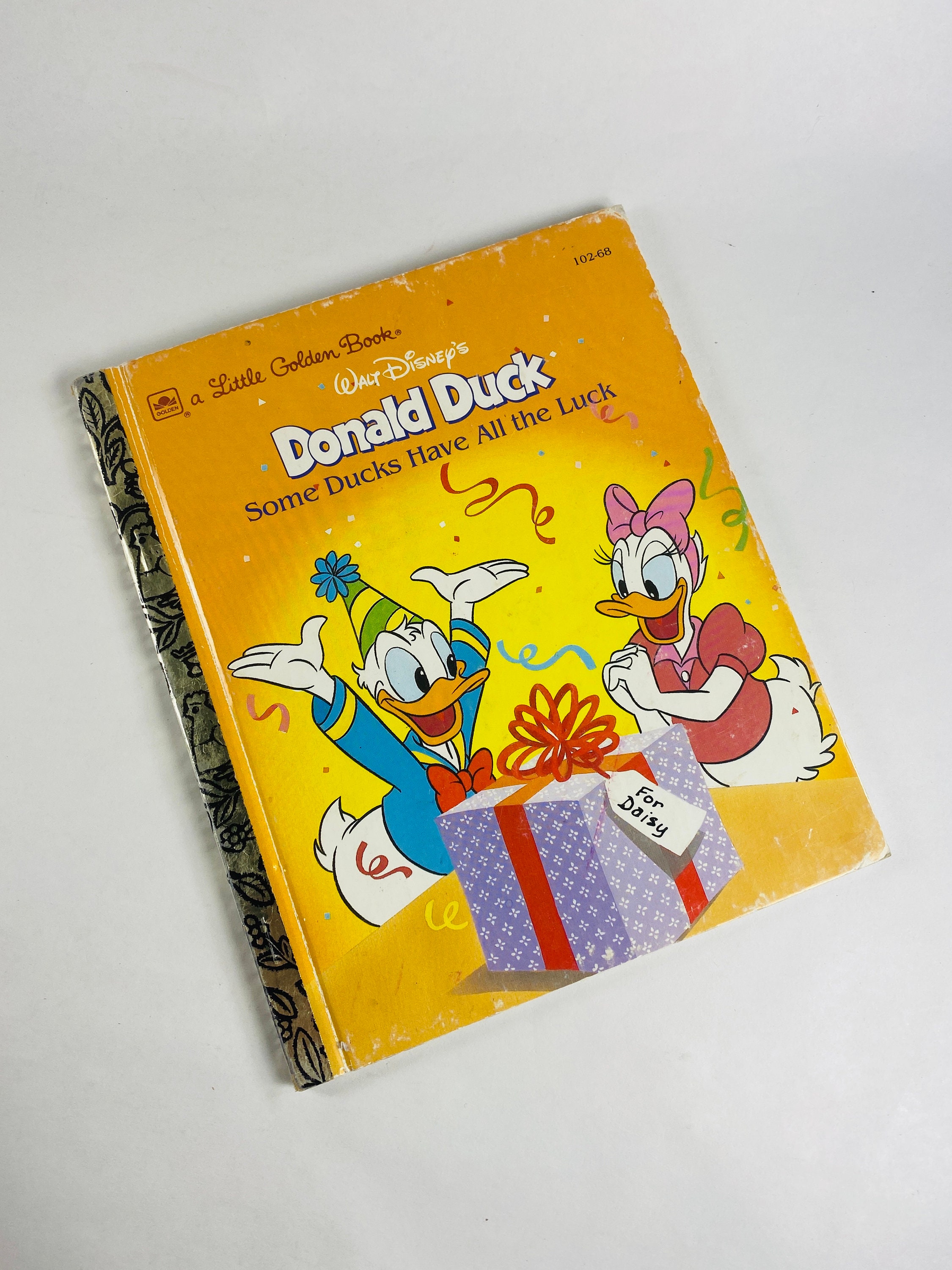 1987 Donald Duck Vintage Little Golden Book by Walt Disney - Etsy