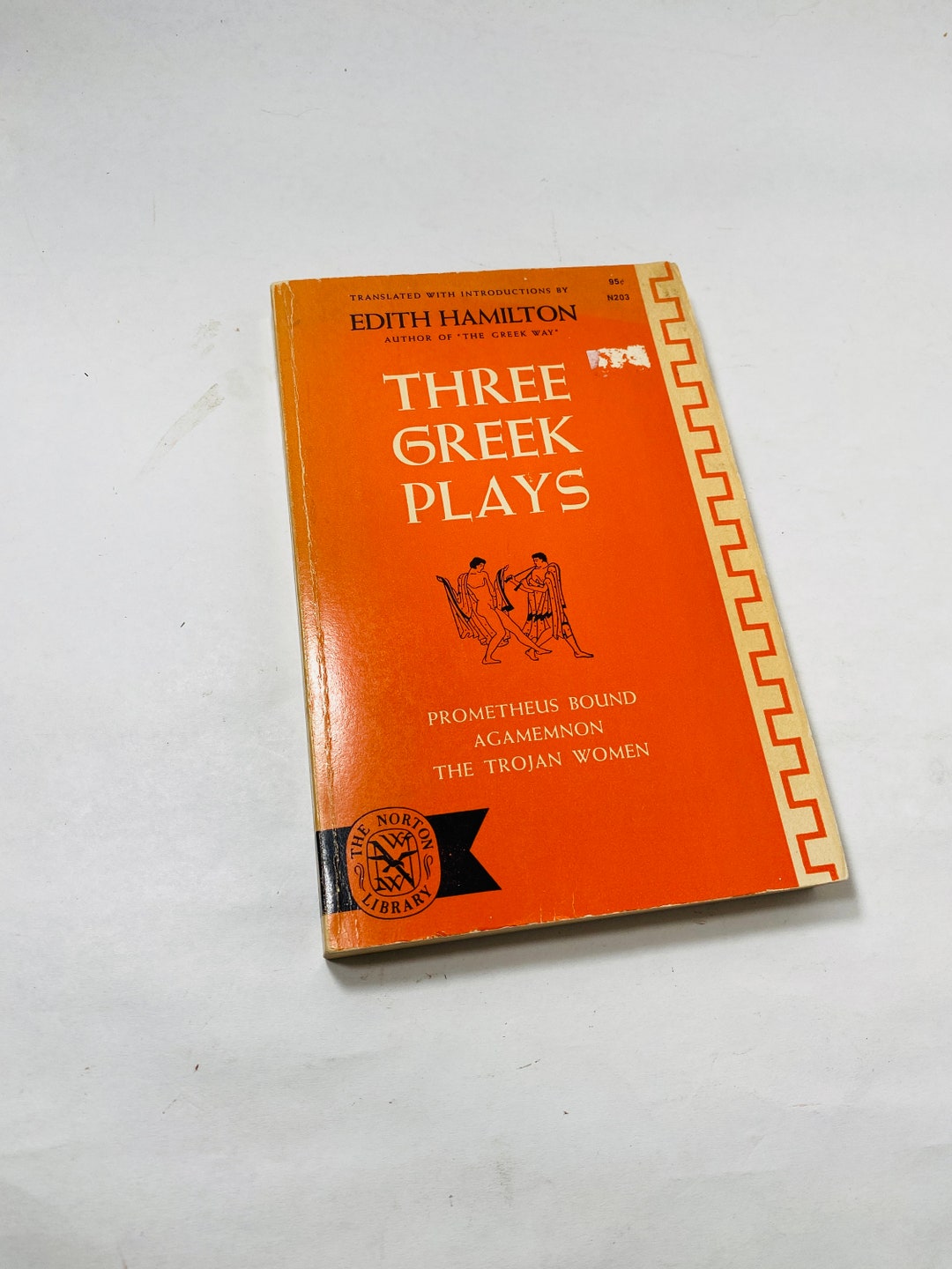 Three Famous Greek Plays Vintage Paperback Book Circa 1965 Prometheus ...