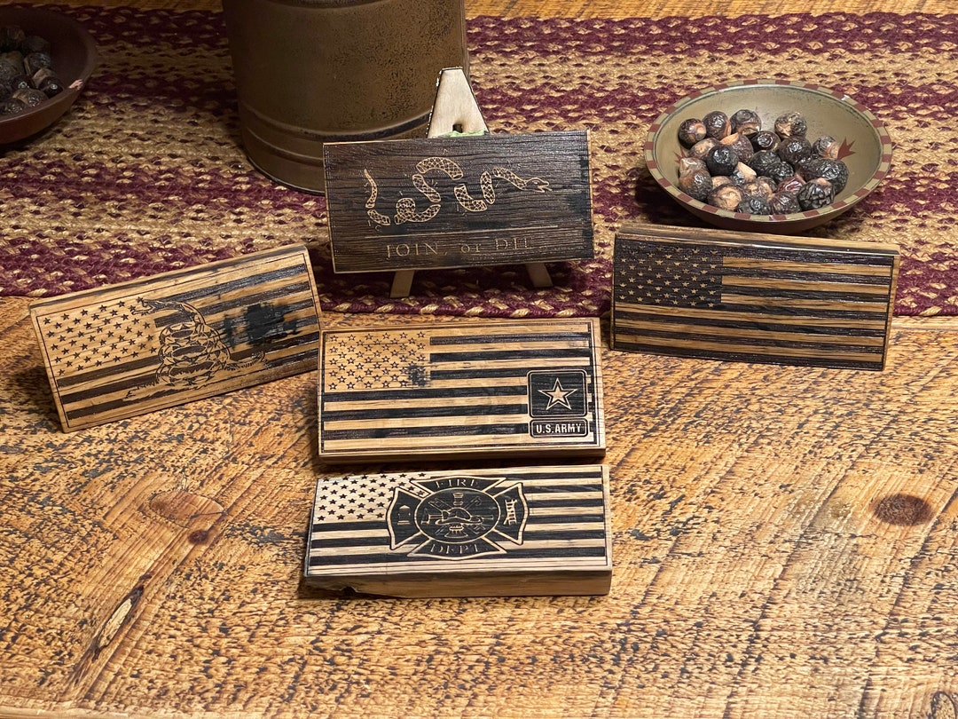 Whiskey Barrel Desk Flags - Etsy