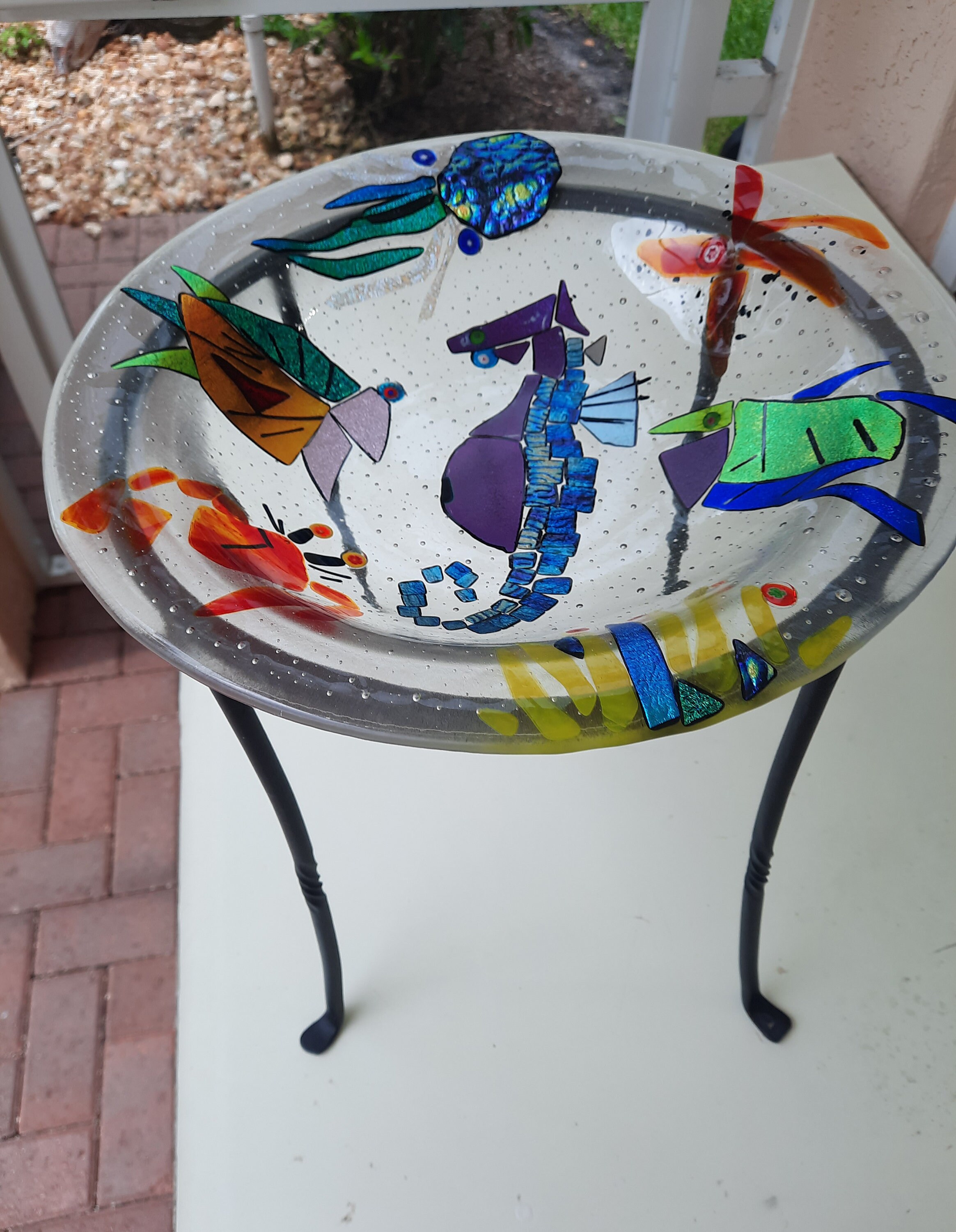 Funny Sea Creatures Bird Bath. - Etsy