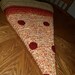 Crocheted 56" Pizza Afghan Pepperoni Handmade - Etsy