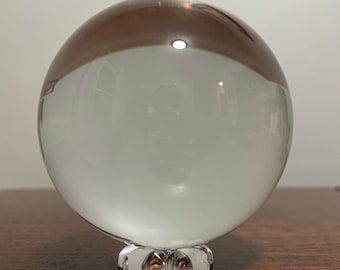 110 MM Real Quartz Crystal Ball W Crystal Ball Reading - Etsy