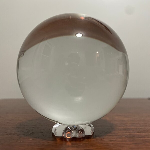 Large Crystal Ball - Etsy