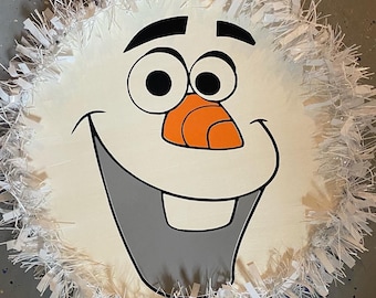 Olaf Wood Sign - Etsy