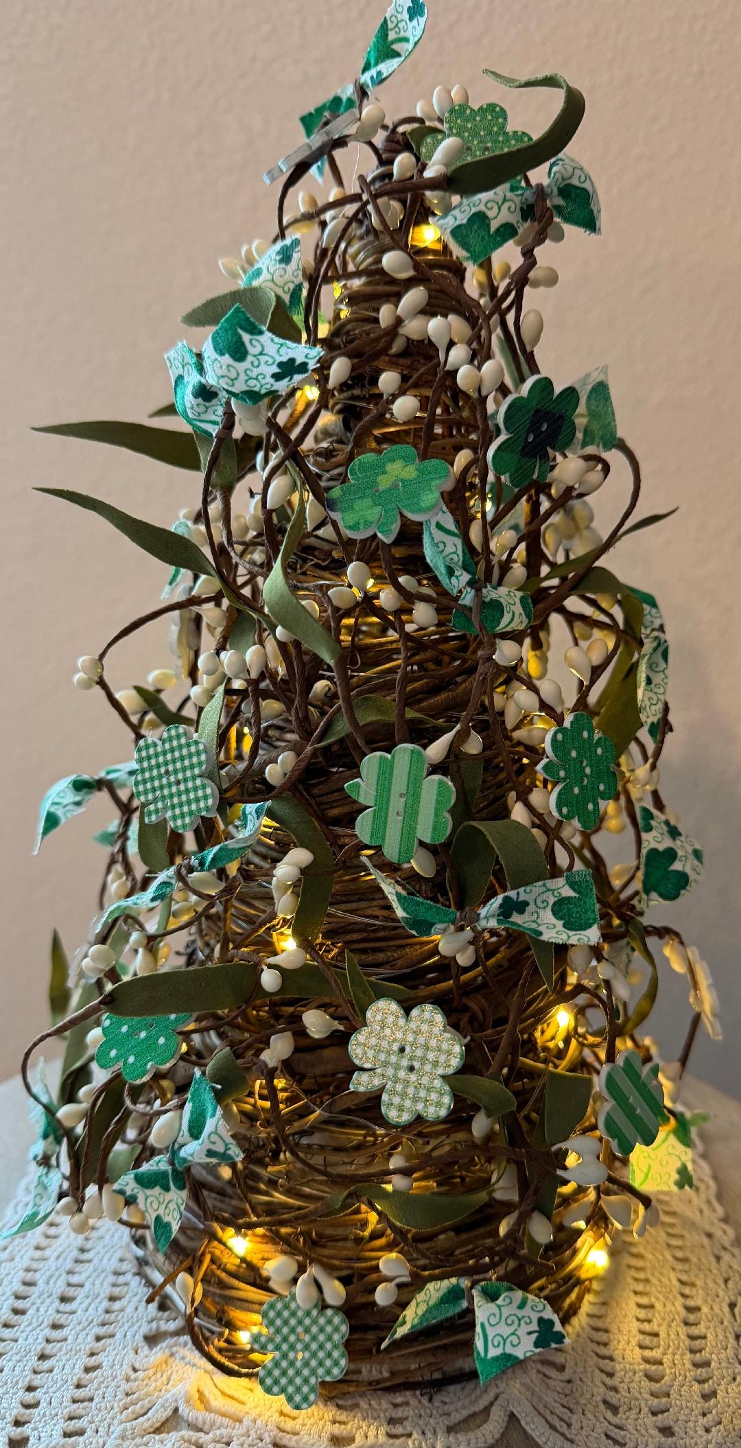 St. Patrick's Day Tree, Shamrock Decoration, Shamrock Tree, Tree, St ...