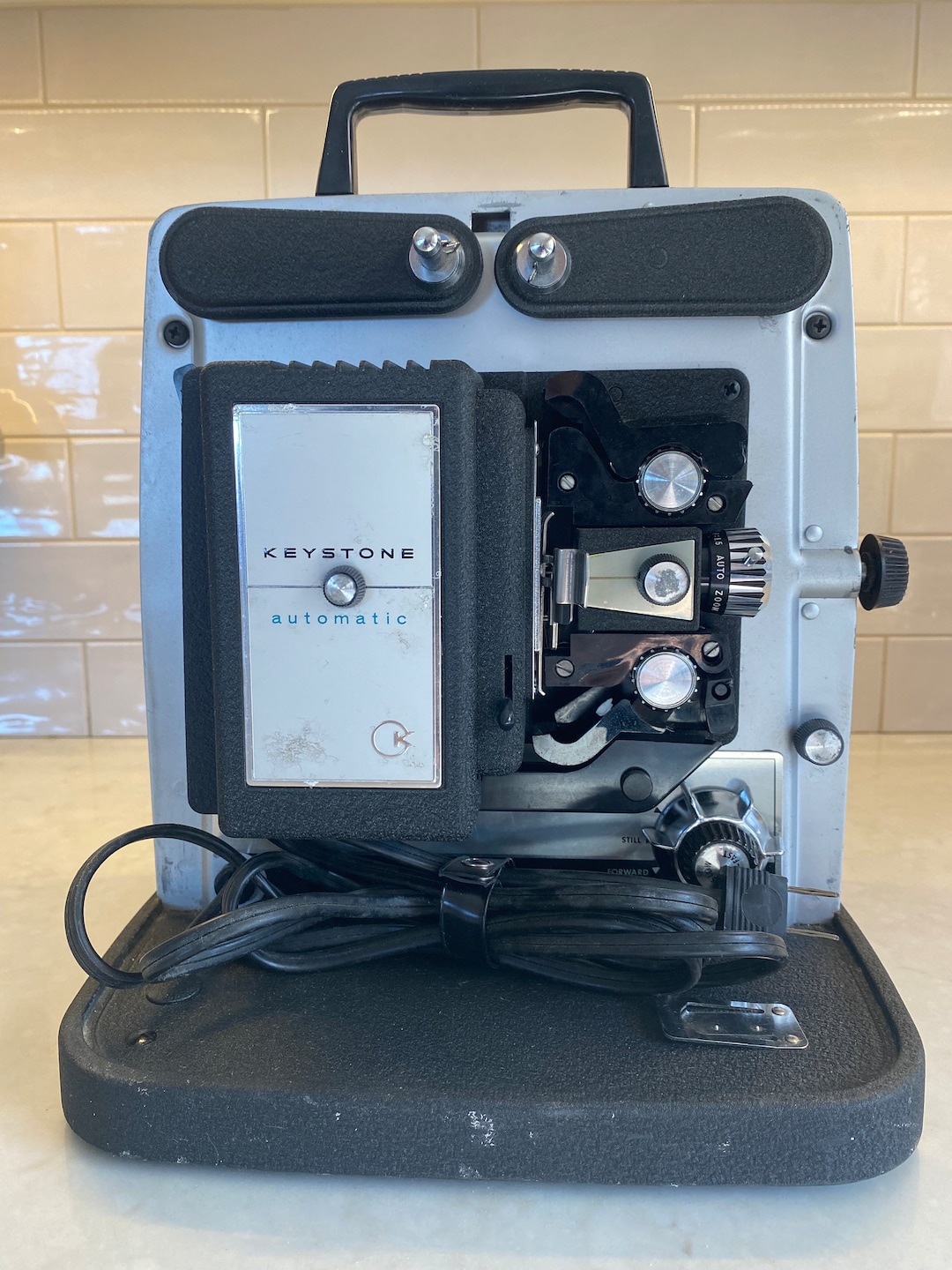 Vintage KEYSTONE Model 980Z / 8MM Film Projector USA in Metal Carry ...