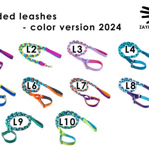 Braided Fleece Leash 3-in-1 – Perfect for Agility Starts - Etsy