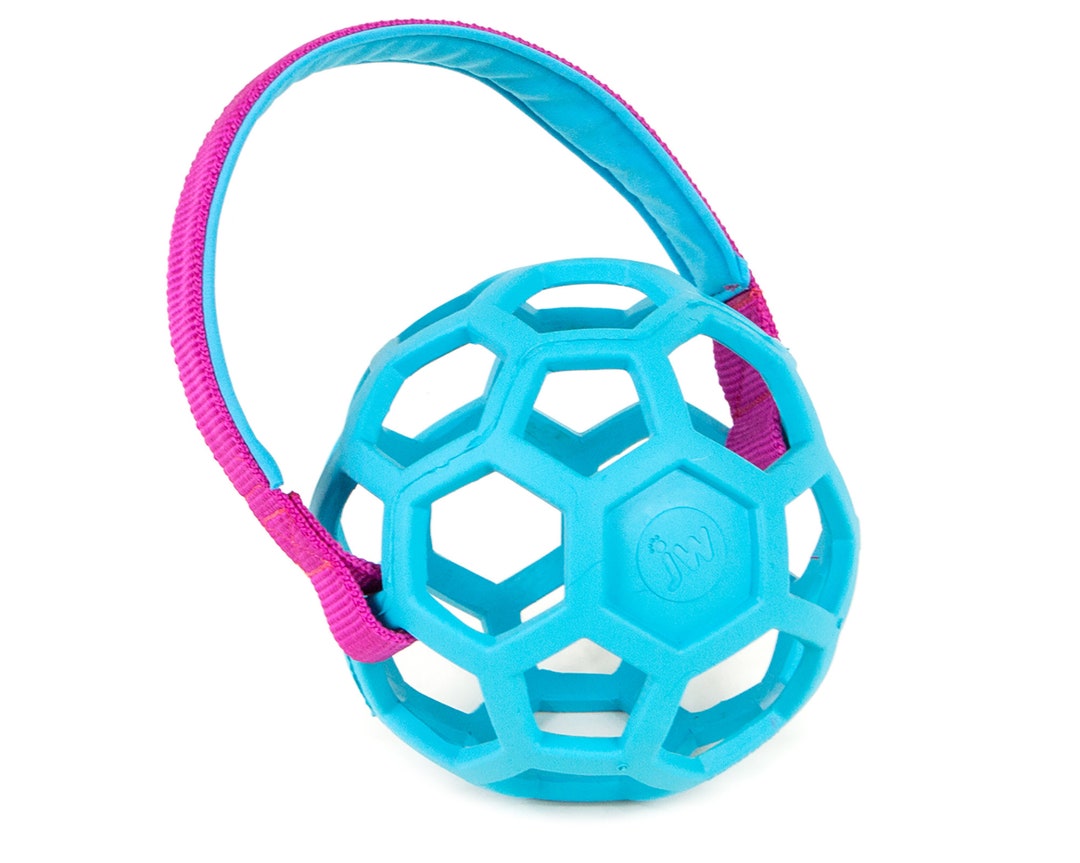 JW Pet Hol-ee Roller With 2-point Handle – Safer Tugging, Smarter Play ...