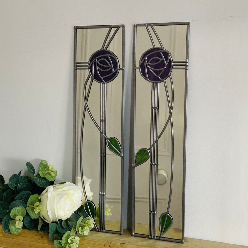 Art Nouveaux Framed Mirror - Etsy Canada