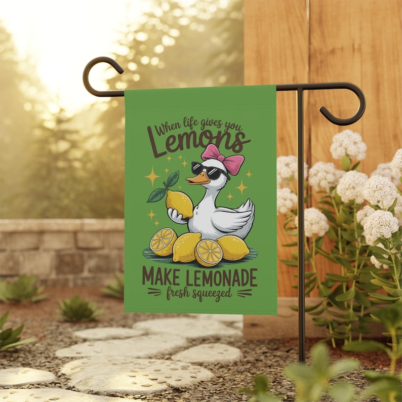 Summer/lemons Garden & House Banner - Etsy